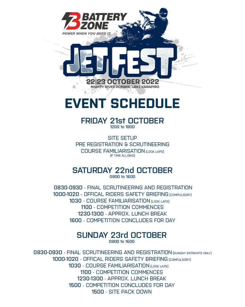 The inaugural Jet Fest Event « NZ JET SPORTS BOATING ASSOCIATION